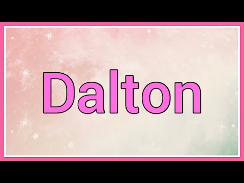 Dalton | Name Origin Meaning Variations