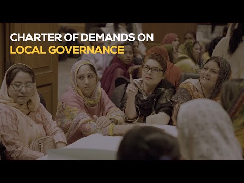 Charter of demands on Local Governance