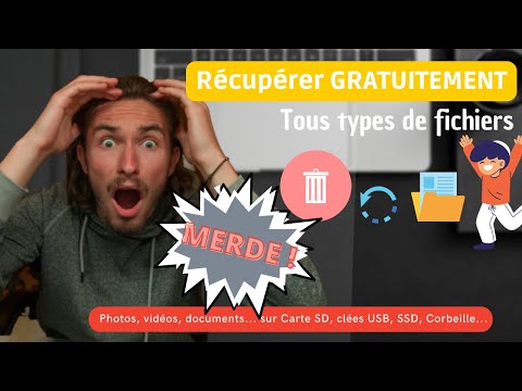 Récupérer GRATUITEMENT des fichiers EFFACES, simple et rapide !