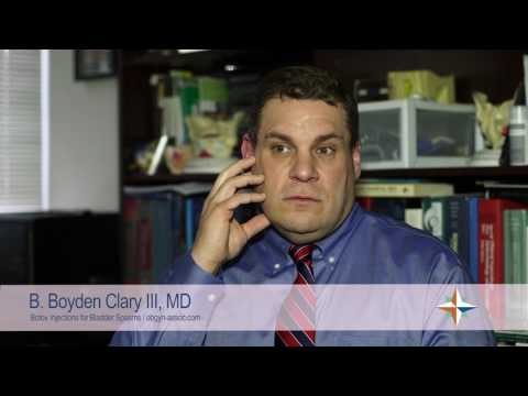 HCA VA Physicians – Dr. Boyd Clary, III, - Bladder Spasms