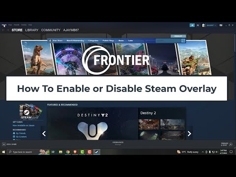 How To Enable or Disable Steam Overlay