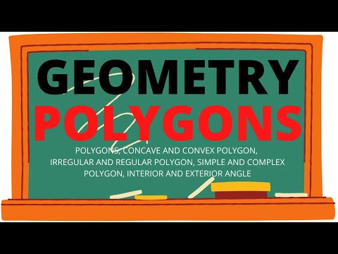 GEOMETRY: POLYGONS (Concave, Covex, Regular, Irregular, Simple, Complex, Naming Polygons )