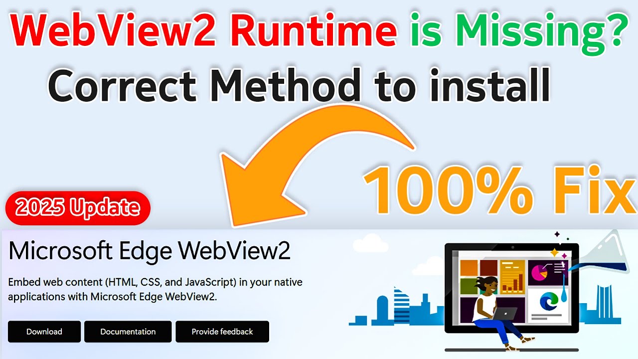 Microsoft Edge WebView2 Runtime is Missing Install Web View 2