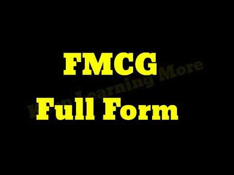 FMCG Full Form
