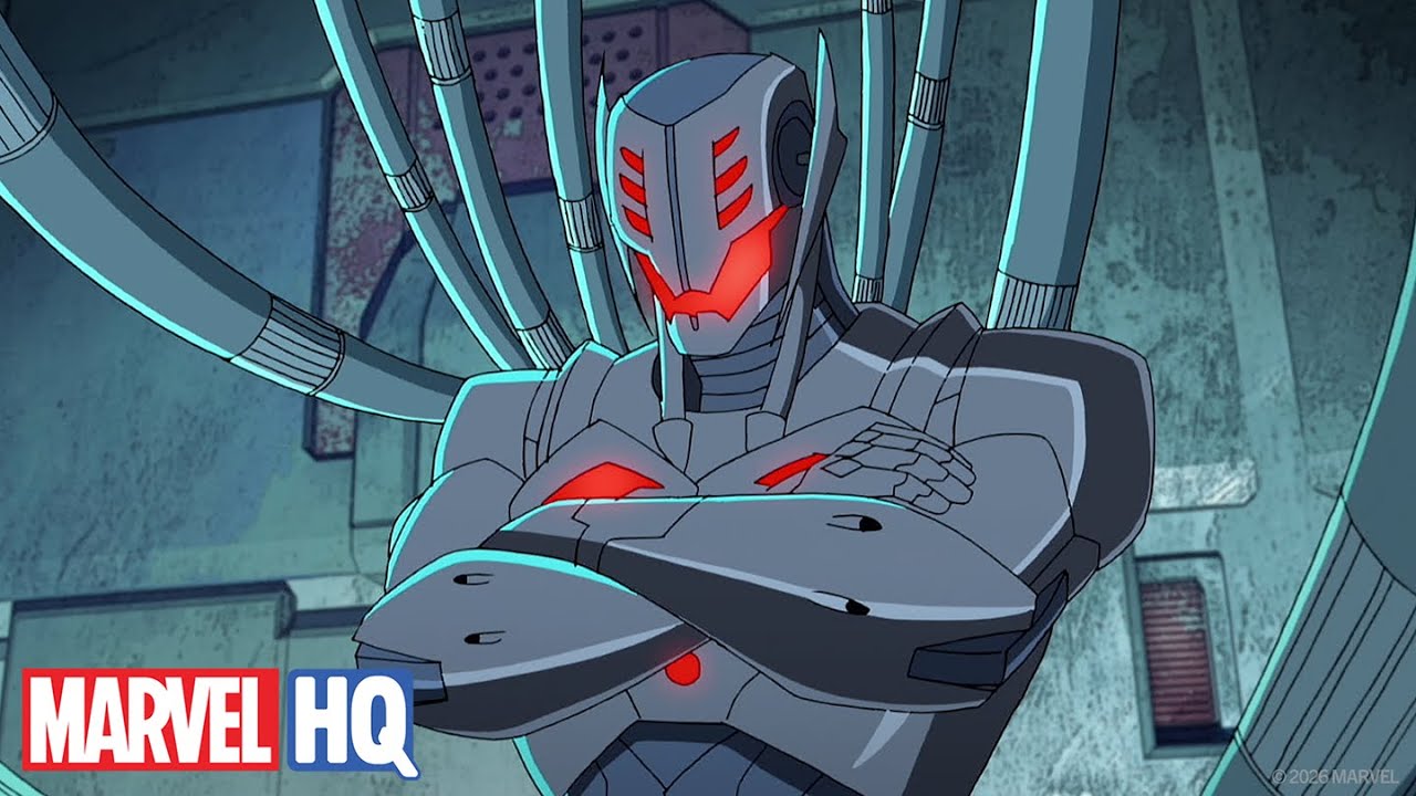 Ultron Ultimate Upgrades 🤖🛠️💥 | Marvel’s Avengers Assemble | @MarvelHQ