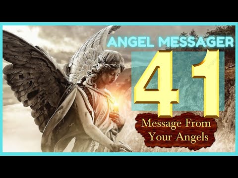 ⭐️Angel Number 41 Meaning 🙏🏼connect with your angels and guides