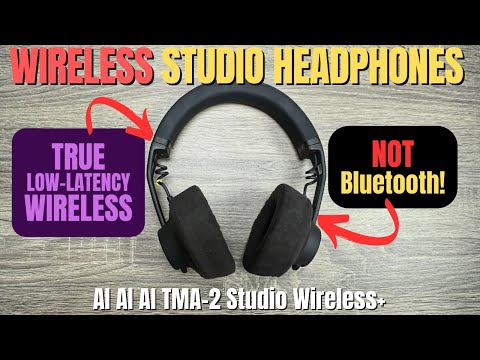 TRUE WIRELESS Studio Headphones - NOT BLUETOOTH! - Ai Ai Ai TMA-2 Studio Wireless+