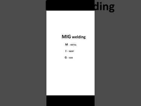 MIG welding   full form