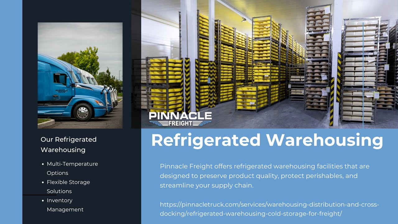 Temperature-Controlled Warehousing | Refrigerated Storage Service | Pinnacle Freight
