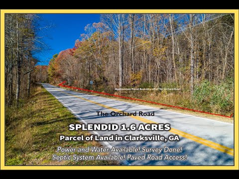 1.6 Acres - 939 Cider Ridge Ct. Clarksville, GA, 30523