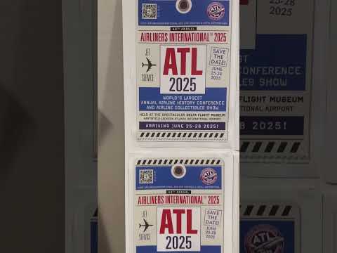 Airliners International 2025 in Atlanta, Georgia!!! #shorts