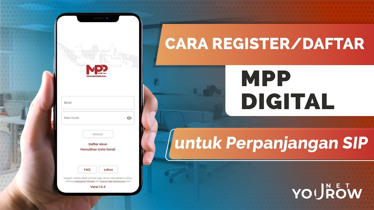 Cara Daftar MPP DIGITAL Online 🔔 Registrasi MPP DIGITAL Untuk Perpanjangan SIP