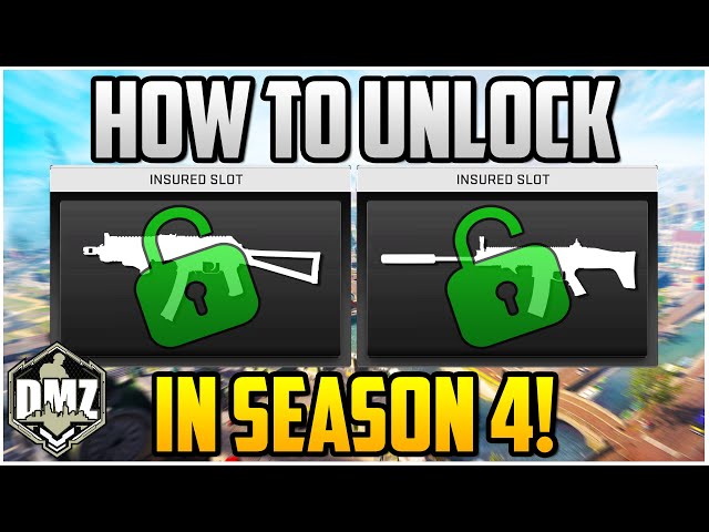 How to unlock Insured Weapon Slots in Warzone 2 DMZ