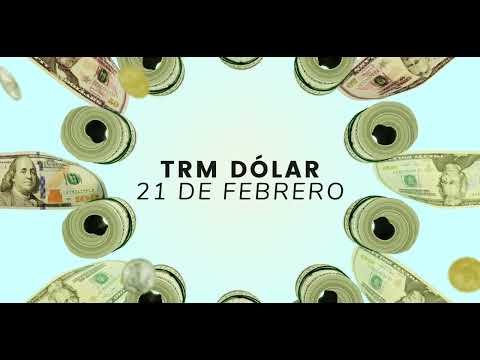 TRM hoy: dólar en Colombia hoy, 21 de febrero de 2024