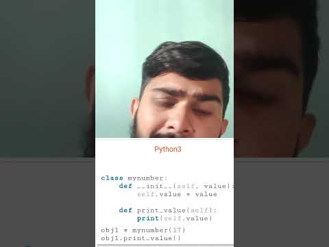 what is self keyword in python #ytshorts #python