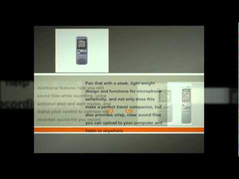 Sony ICD-BX800 2 GB Flash Memory Digital Voice Recorder