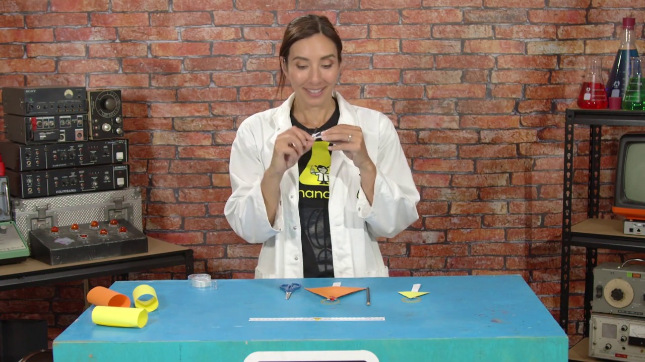 Nanogirl's Lab Catapult Plane Experiment