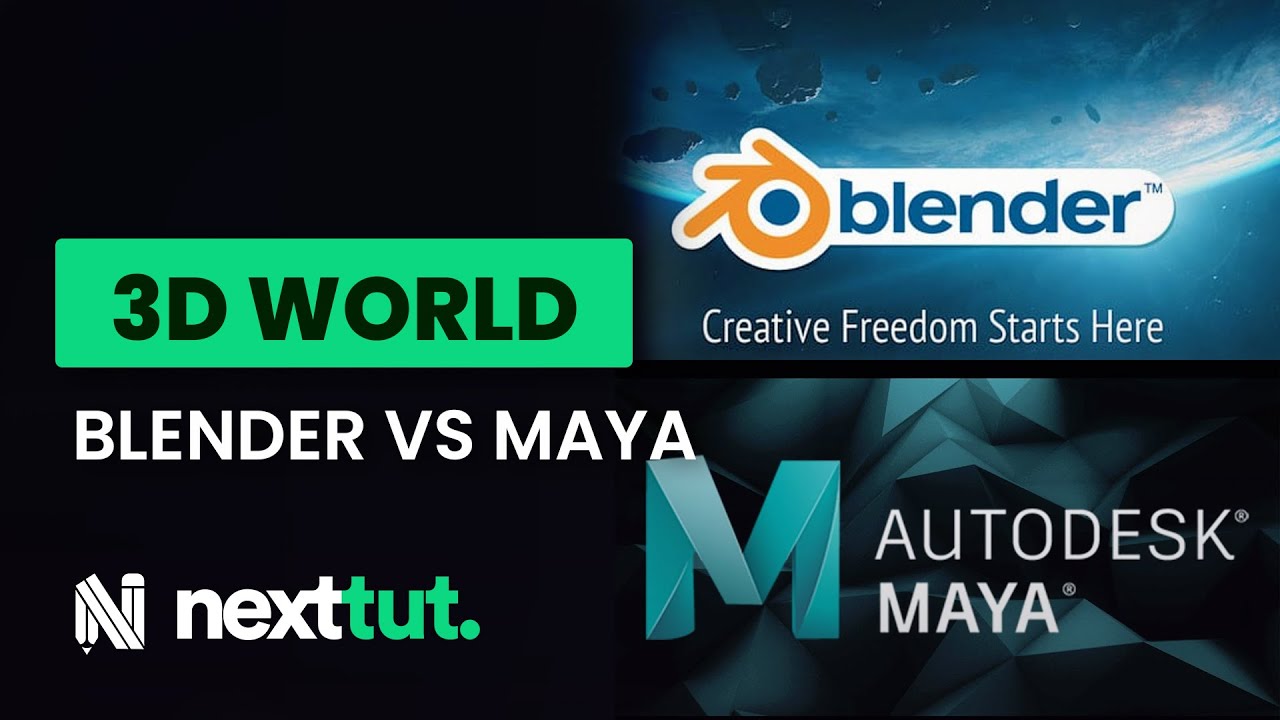 Which 3d Software is Best?  Blender or Maya