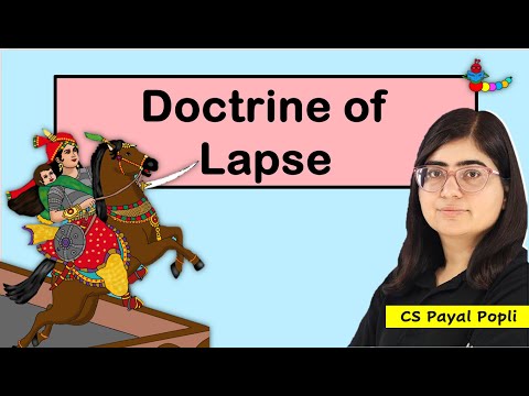 Doctrine of Lapse | What is Doctrine of Lapse in Hindi? | Doctrine of Lapse in Hindi #doctrines
