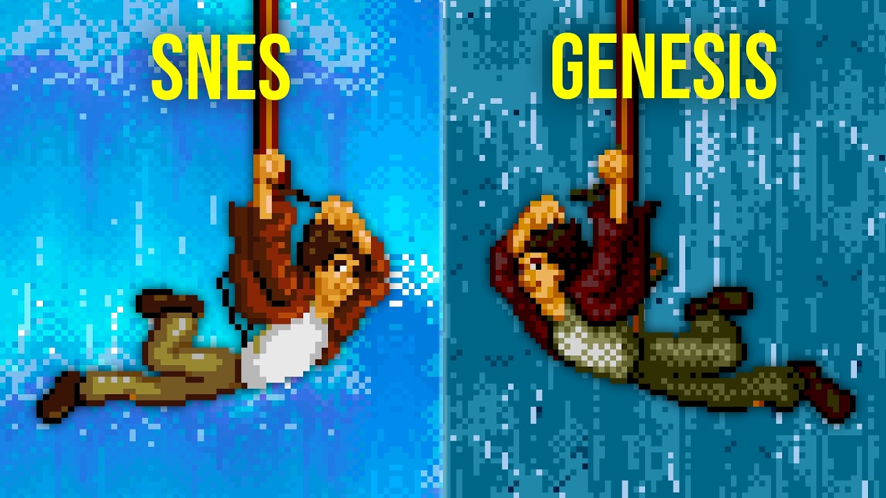 Pitfall: The Mayan Adventure - SNES vs Genesis | Which Version Wins?