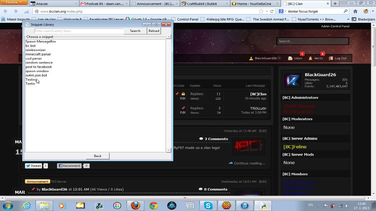 Python Snippet Library v3.1