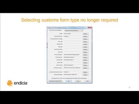 2016 USPS Integrated Customs Forms Changes - Endicia