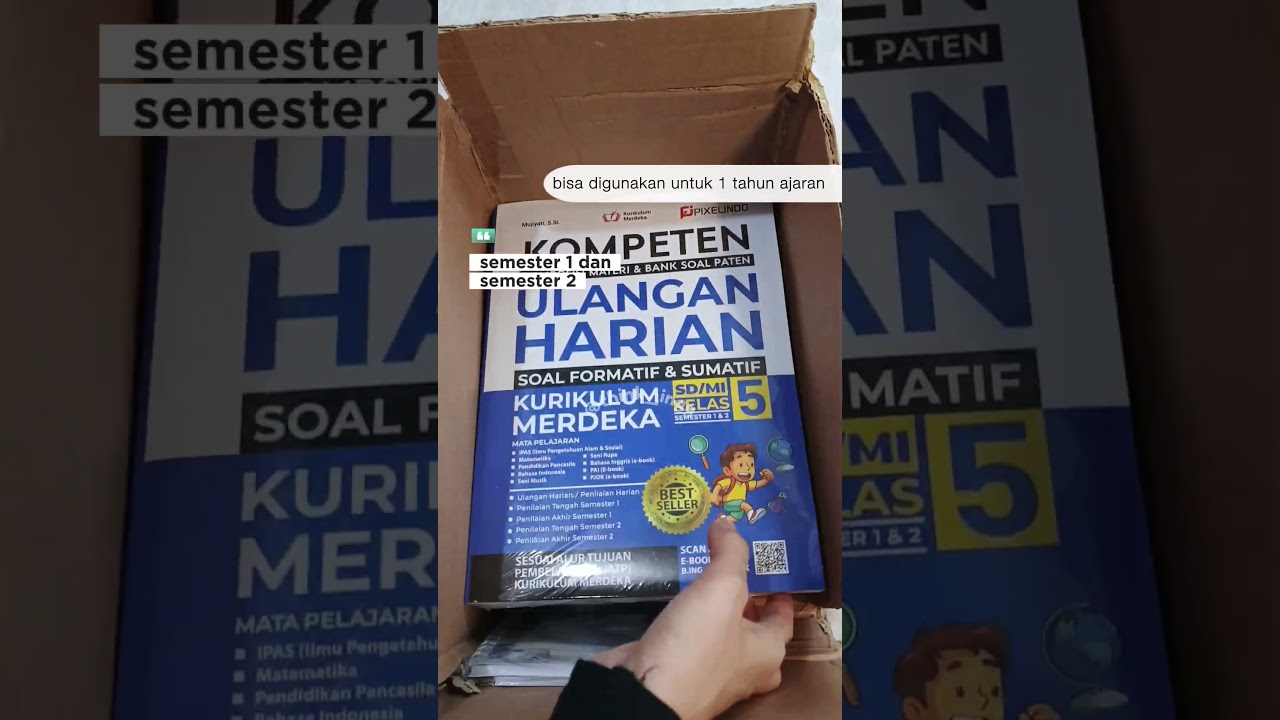 BUKU KURIKULUM MERDEKA SD | link di deskripsi atau komentar #kumer #think_ingg