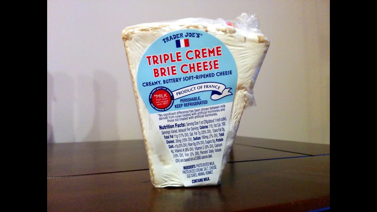 Tasting Trader Joe's Triple Creme Brie with an Enthusiastic Corgi