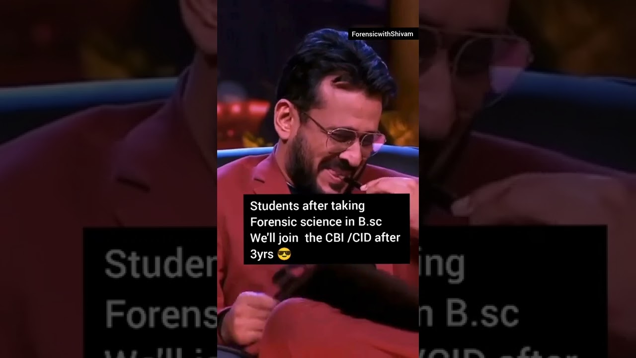 Forensic science Expectation vs reality in India.           #forensicscience #forensics #forensic