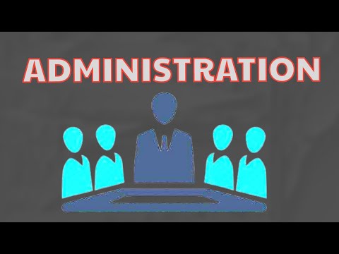 What Does ADMINISTRATION Means || Meanings And Definitions With Example in ENGLISH .