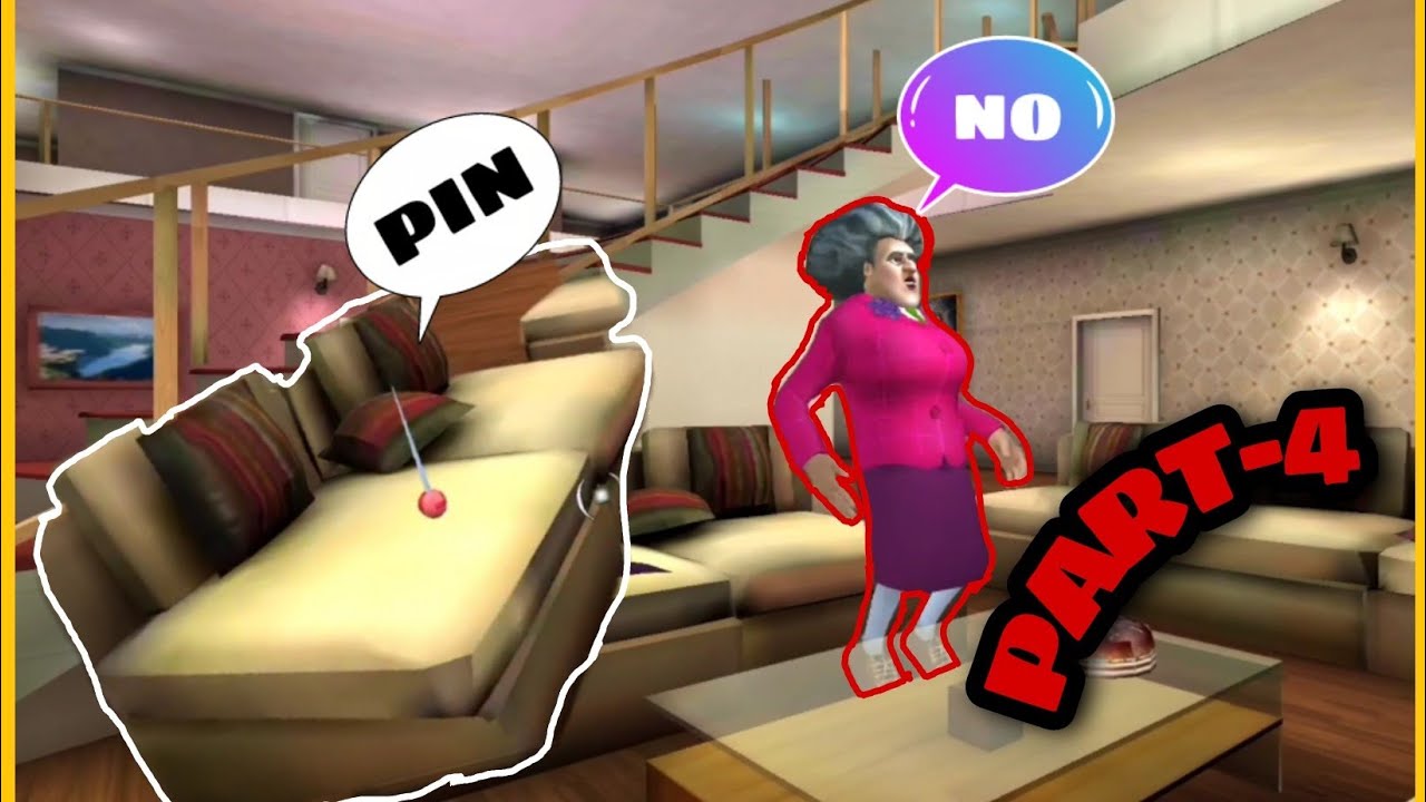 SCARY TEACHER 3D || Place a Pin On So That It Pinches Miss T