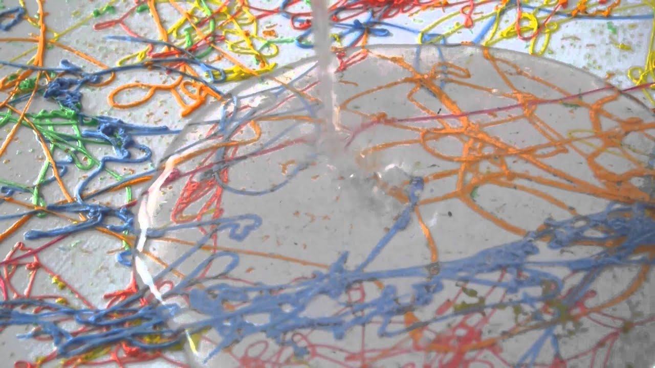 Silly String Painting