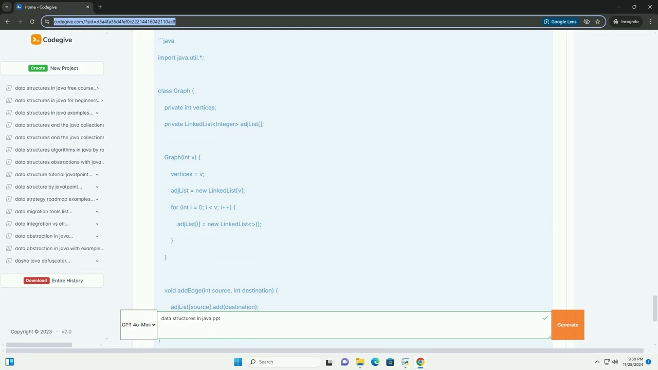 data structures in java ppt