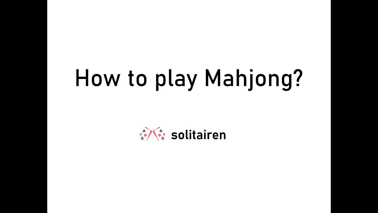 How to play Mahjong Game Free?