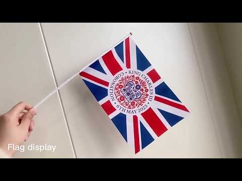 30x45cm Polyester String Flag The Union Jack Custom Bunting Banner