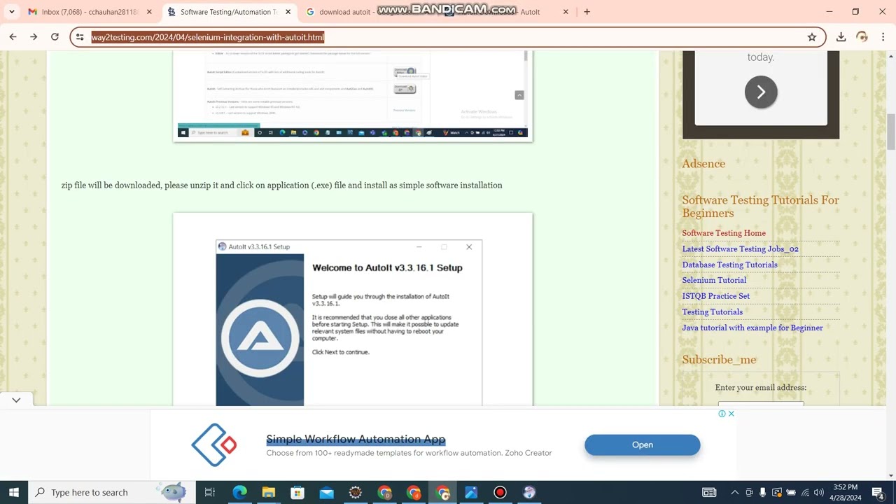 AutoIT Tutorial Part 1  Download and Install