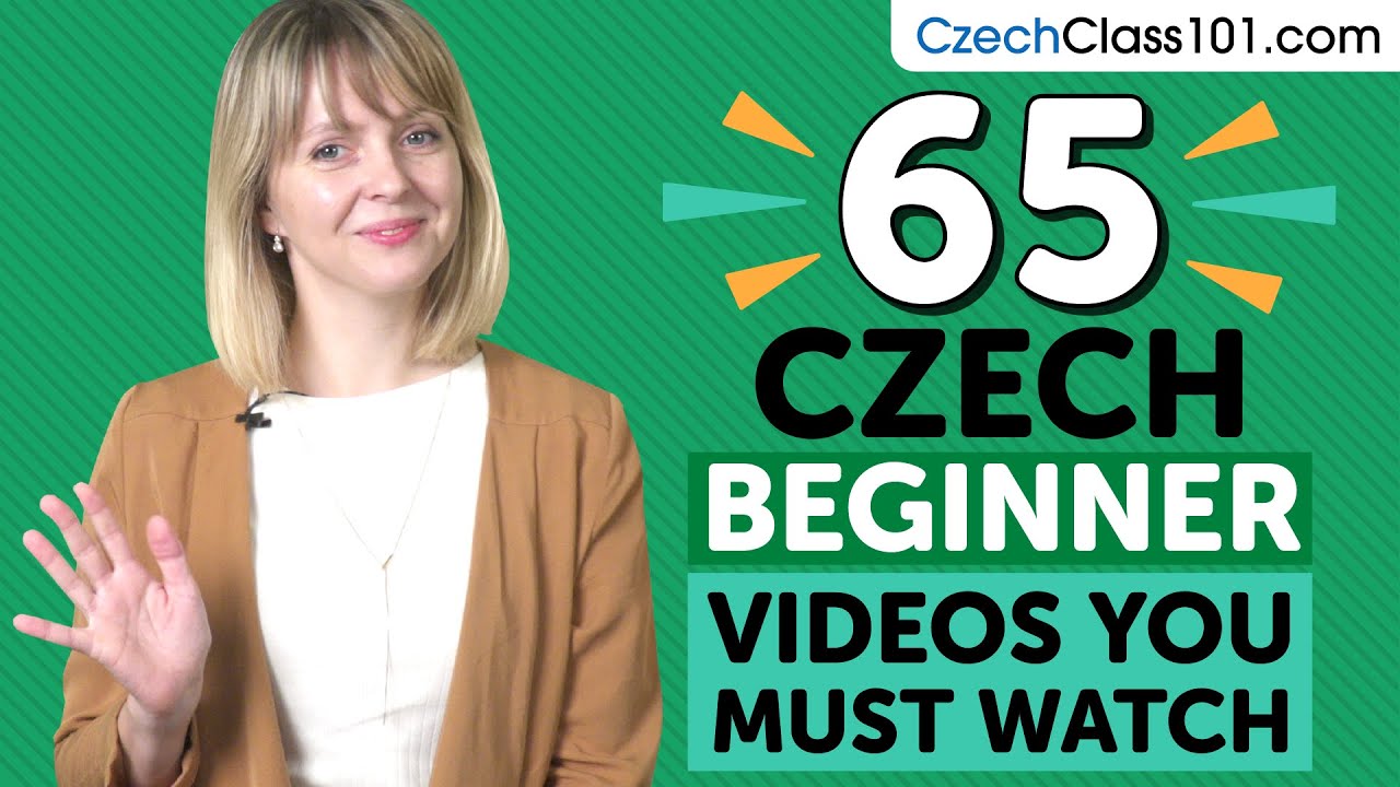 Learn Czech: 65 Beginner Czech Videos You Must Watch