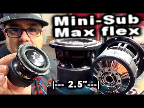 These Tiny 2.5" Woofers Are No Joke | Full Power Test with Maximum Flex ...