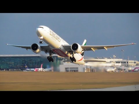 Plane Spotting at Budapest Int'l Airport - RW31L Rotations | 10-12-19