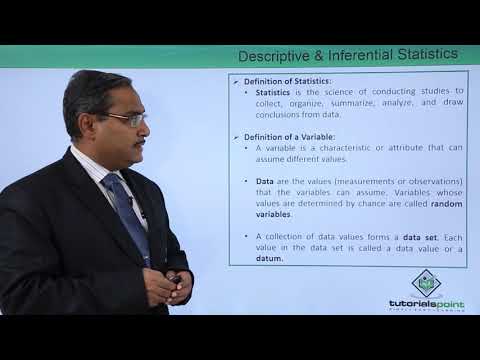 Descriptive and Inferential Statistics | Machine Learning |TutorialsPoint