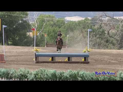 196XC Haley Clark on Rough Diamond Caliber Open Beg Novice Cross Country Twin Rivers Ranch July 2021