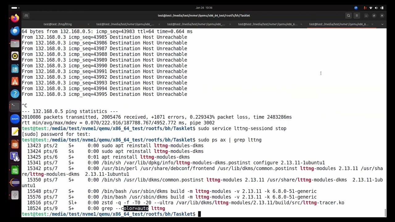 LTTng: an open source tracing framework for Linux | Howto tracing with LTTng | Linux Trace Toolkit