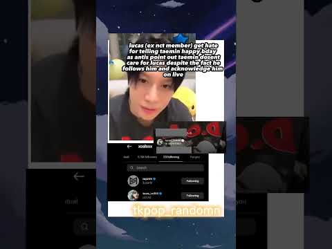 ex #nct #lucas get hate for telling #taemin happy birthday #kpopnews