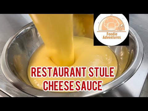 Learn how to make restaurant style cheese sauce in the easiest way possible!