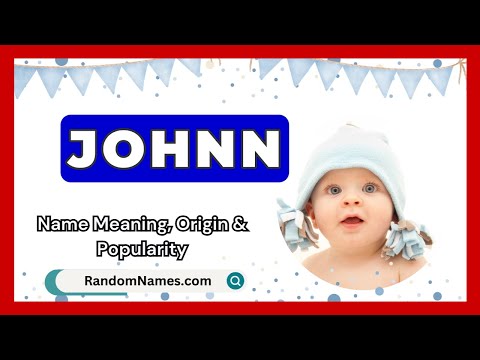 Johnn - Baby Boy Name Meaning, Origin & Popularity - RandomNames.com
