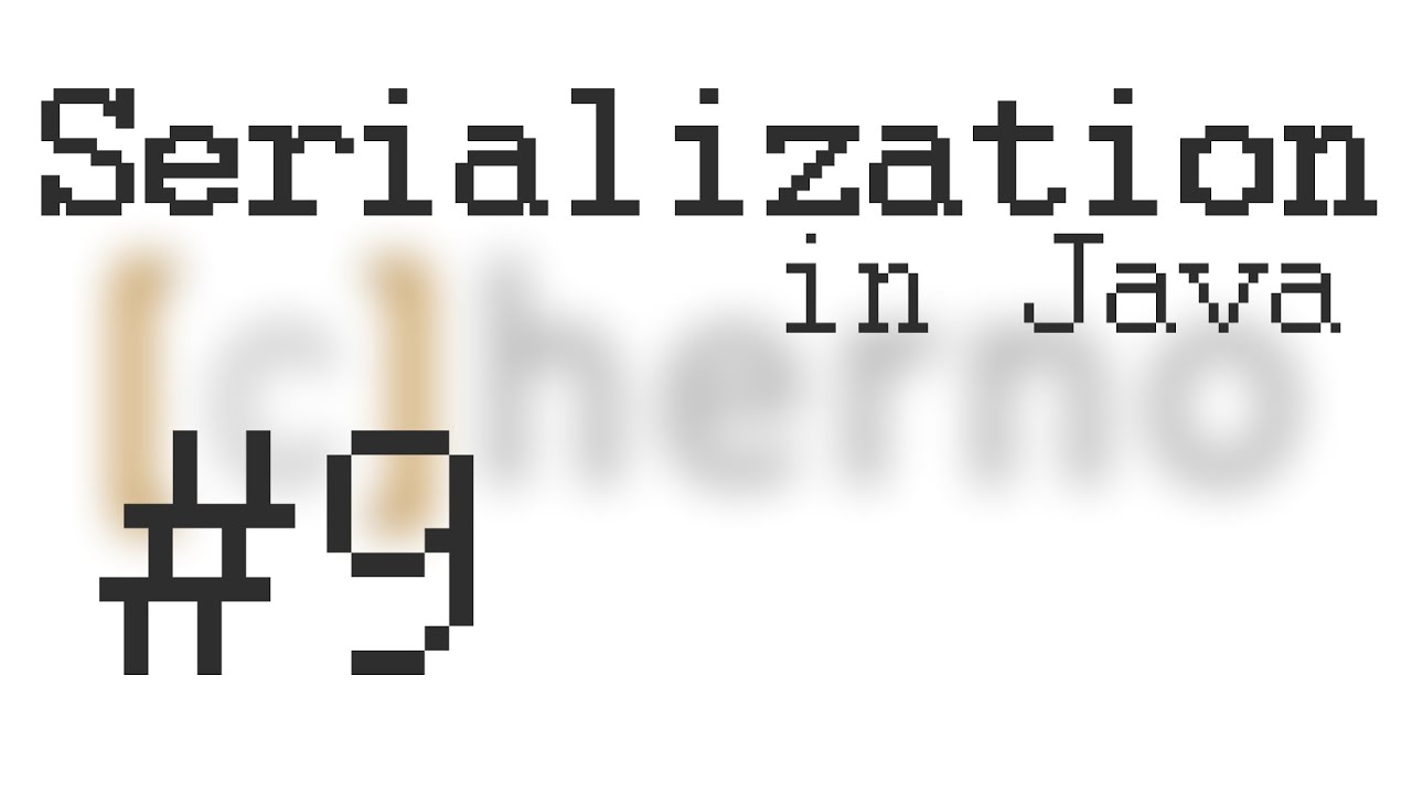 Serialization #9 - Arrays