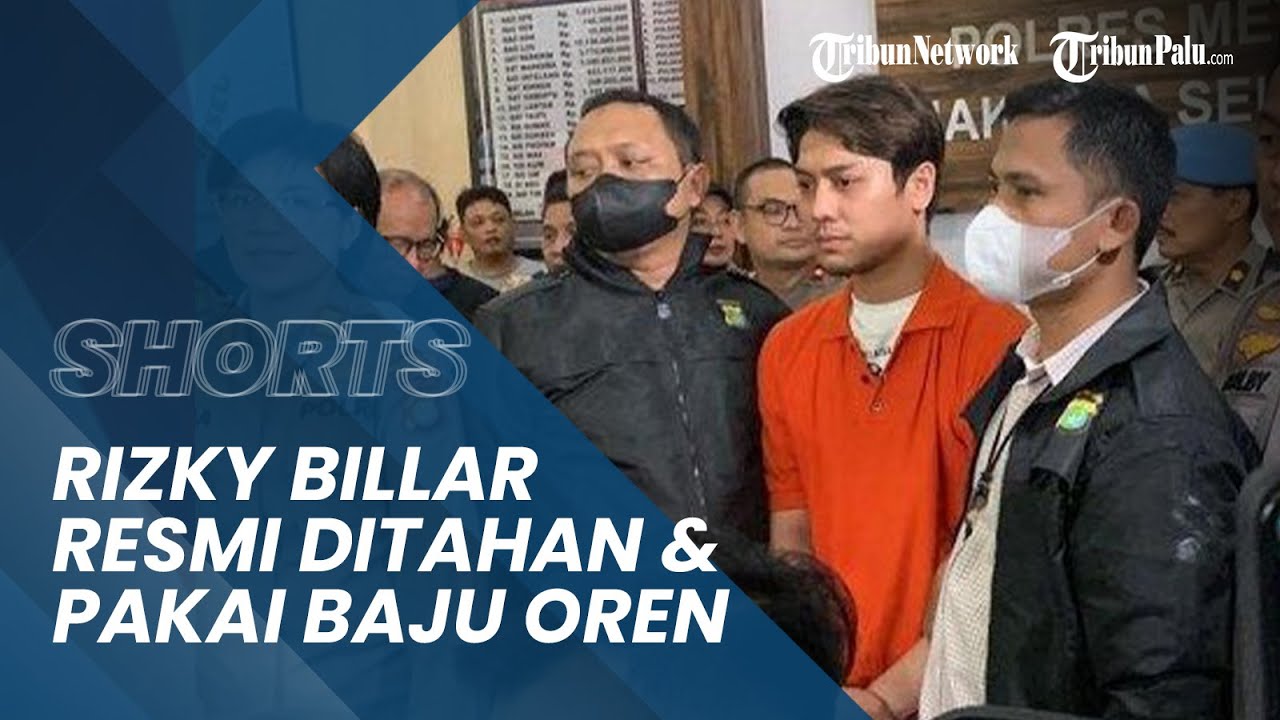 Rizky Billar Resmi Ditahan 20 Hari ke Depan dan Ditampilkan ke Publik, Kini Sudah Pakai Baju ...