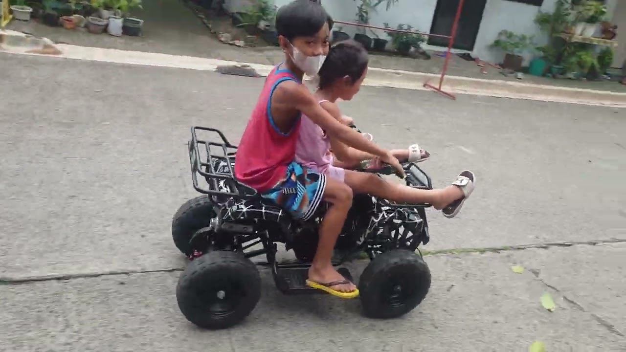 atv 49cc test drive