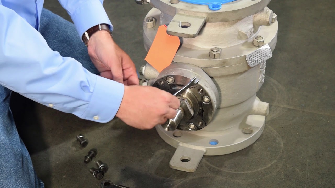6” 150 and 3” 1500 Full Port Ball Valve Packing Gland Nut Adjustment Demo