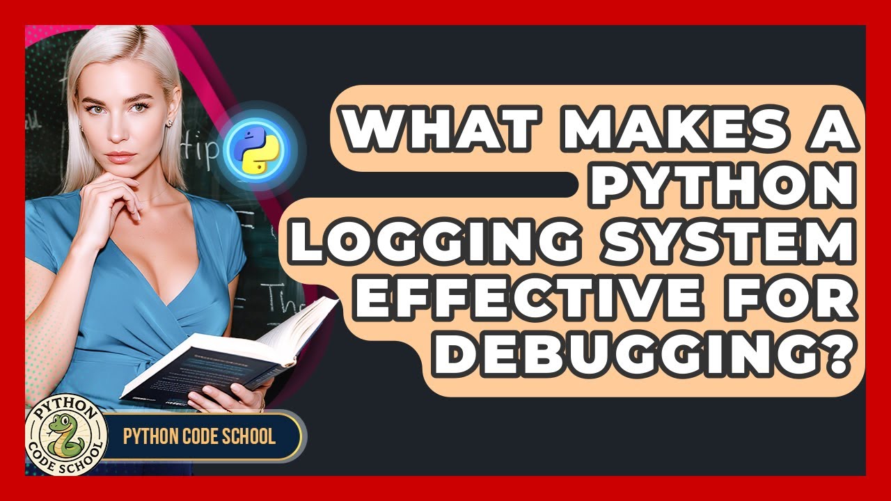 What Makes A Python Logging System Effective For Debugging? - Python Code School